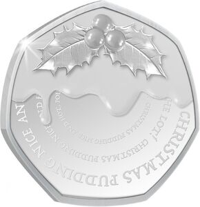 Coin: 25 Cents (Christmas Pudding) (Cook Islands(2020 - Christmas)
