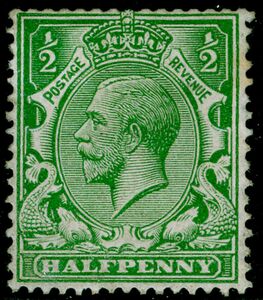 Stamp: King George V (United Kingdom of Great Britain & Northern ...