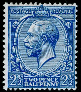 Stamp: King George V (United Kingdom of Great Britain & Northern ...