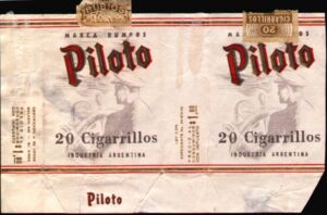 Cigarette Pack: Piloto (ArgentinaCol:AR-CT-1489