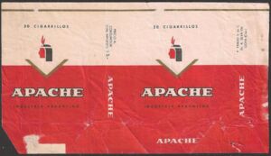 Cigarette Pack: Apache (ArgentinaCol:AR-CT-1500