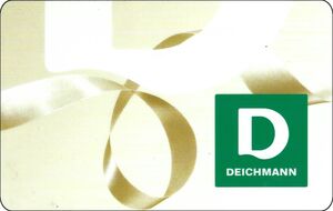 Gift Card: Brown Ribbon (Deichmann, Austria(Deichmann) Col:AT-DEICH-002 ...