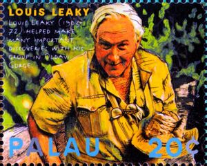 Stamp: Louis Leaky (Palau(20th Century Discoveries) Mi:PW 1642,Yt:PW ...