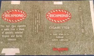 Cigarette Pack: Richmond (ChileCol:CL-CT-0083