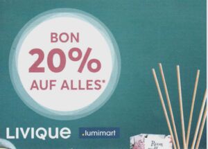 Functional Card: Bon 20% Auf Alles - Livique (Shops - Furniture, Home ...