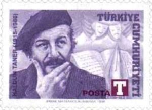 Stamp: Haldun Taner, Writer and Playwright (1915-1986) (Türkiye (Turkey ...