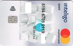 Bank Card: Inteligo Mastercard (PKO Bank Polski, PolandCol:PL-MC-0024.08