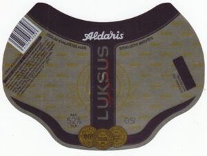 Drink Label: Aldaris Luksus (Aldaris, LatviaCol:LV-BEER-000202