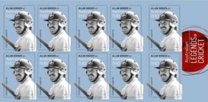 Stamp: Allan Border (AO) (Australia(Australian Legends - Cricketers ...