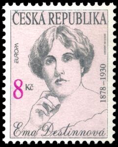 Sello: Europa 1996 - Ema Destinnová (1878~1930) (República Checa(Europa ...
