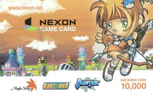 Gift Card: Nexon Game Card (Nexon, Canada(Nexon) Col:CA-Nexon-003