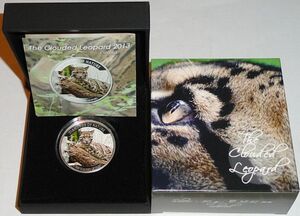 Moneda: 10 Dollars (Clouded Leopard) (Fiyi(2012 - Diamonds of Nature ...