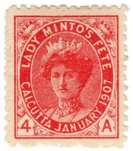 Stamp: Lady Minto's Fete - Calcutta (India: Cinderella Stamps(Lady ...