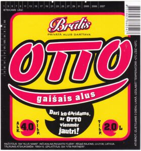 Drink Label: Otto (SIA Alus Nams, LatviaCol:LV-BEER-000302