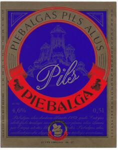 Drink Label: Piebalga Pils (SIA Piebalgas Alus, LatviaCol:LV-BEER-000369