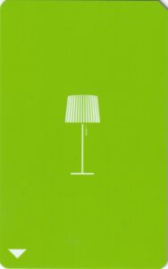Hotel Card: Hyatt house - lamp (Hyatt, United States of America(House ...