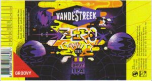 Drink Label: Zero Gravity Brut IPA (vandeStreek bier, NetherlandsCol:NL ...