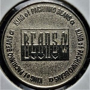 Token: Beans / King of Pachinko Beans (Japan(Machine Tokens) Col:JP-000194