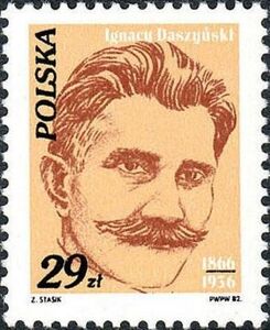 Stamp: Ignacy Daszynski (1866-1936) (Poland(Workers' Activists) Mi:PL ...