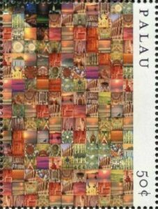 Stamp: Pope John Paul II (detail) (Palau(80th Birthday of Pope John Paul II) Mi:PW 1843,Yt:PW 1574