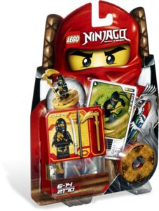 Lego Set: Cole DX (Ninjago(Spinners) Leg:2170-1