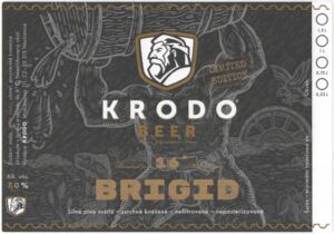 Drink Label: Brigid 16° (Minipivovar Krodo, Czech RepublicCol:CZ-BEER ...