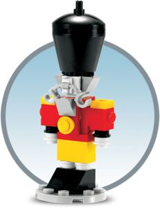 Lego Set: Nutcracker Toy Soldier (Promotional(Monthly Mini Model Build ...