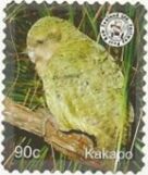 Stamp: Birds, Kakapo (New Zealand: Private Post Offices(Fastway Post ...