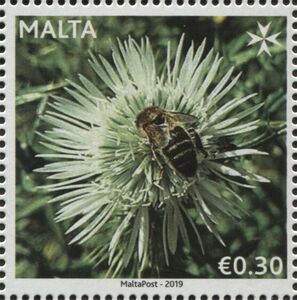 Stamp: Apiculture in Malta (Malta) (Apiculture in Malta (2019)) Mi:MT ...