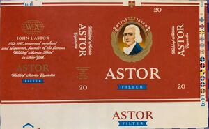 Cigarette Pack: Astor (Germany, Federal Republic) Col:DE-CT-0230