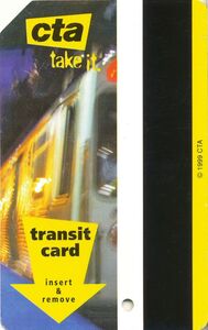 Transport Ticket: Subway Car - Transit Card (CTA-Chicago, United States ...