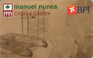 Bank Card: Cash&Carry (BPI, PortugalCol:PT-GM-0050