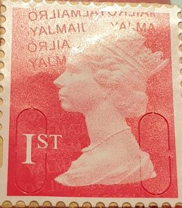 Stamp: Queen Elizabeth II - Security Machin POSTAL FORGERY (United ...