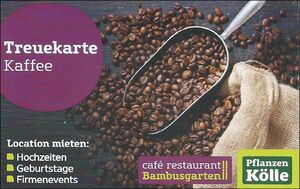 Functional Card: Treuekarte - Kaffee (Shops - Garden, Germany, Federal ...