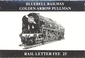 Stamp: Golden Arrow Pullman (United Kingdom: Private Post Offices ...