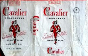 Cigarette Pack: Cavalier (United States of AmericaCol:US-CT-0419