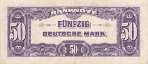 Banknote: 50 Deutsche Mark (Germany, Federal Republic) (1948 First ...
