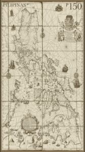 Stamp: Map of the Philippines by Murillo Velarde, 1734 (Philippines ...