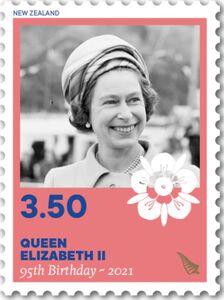 Stamp: Queen Elizabeth II, 95th Birthday (New Zealand(Queen Elizabeth ...