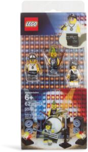 Lego Set: Rock Band Minifigure Accessory Set (Collectable Minifigures) (Combi-pack) Leg:850486-1