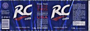 Drink Label: RC Cola (JSC OBI ZULOL, TajikistanCol:TJ-SODA-000007