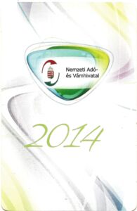 Pocket Calendar: National Tax and Customs (Hungary(Advertising) Col:HU ...