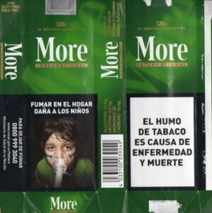 Cigarette Pack: More Menthol (ArgentinaCol:AR-CT-1940