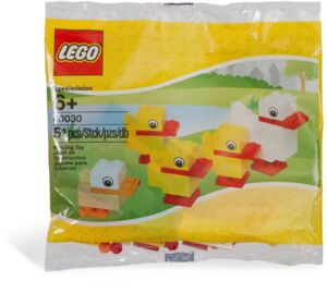 Lego Set: Duck with Ducklings (Seasonal(Easter) Leg:40030-1