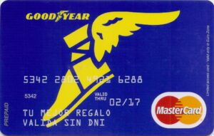 Bank Card: Goodyear (Servicios Financieros, SpainCol:ES-MC-0454