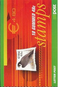 Stamp: Booklet pane (Ireland(Bird Definitives 2002-2004) Mi:IE HB113,Sn ...