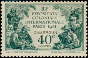 Stamp: Peoples of the French Colonies (Cameroon(Exposition coloniale de ...