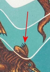 Stamp: Mesosaurus (Poland(Prehistoric Animals) Pol:PL 1424 B1