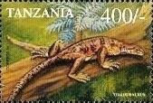 Stamp: Thadeosaurus (Tanzania) (Prehistoric Animals (Series II)) Mi:TZ ...