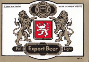Drink Label: Export beer (Zakłady Piwowarskie Głubczyce, PolandCol:PL ...